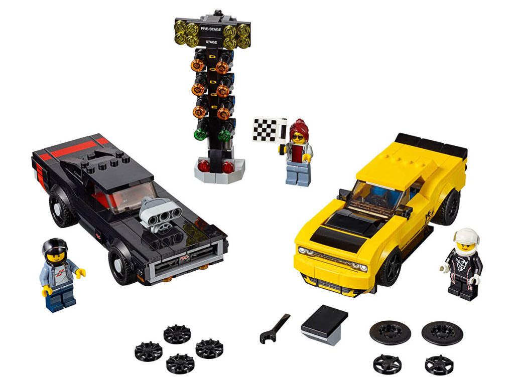 LEGO Dodge Challenger SRT Demon und Dodge Charger 75893